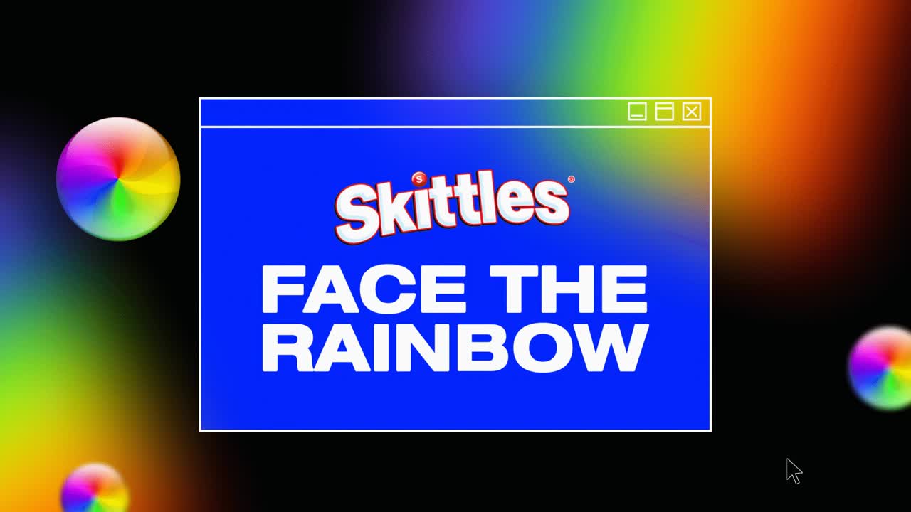 Skittles Taste The Rainbow Logo