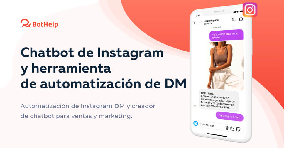 Chatbot de Instagram y herramienta de automatización de DM | BotHelp