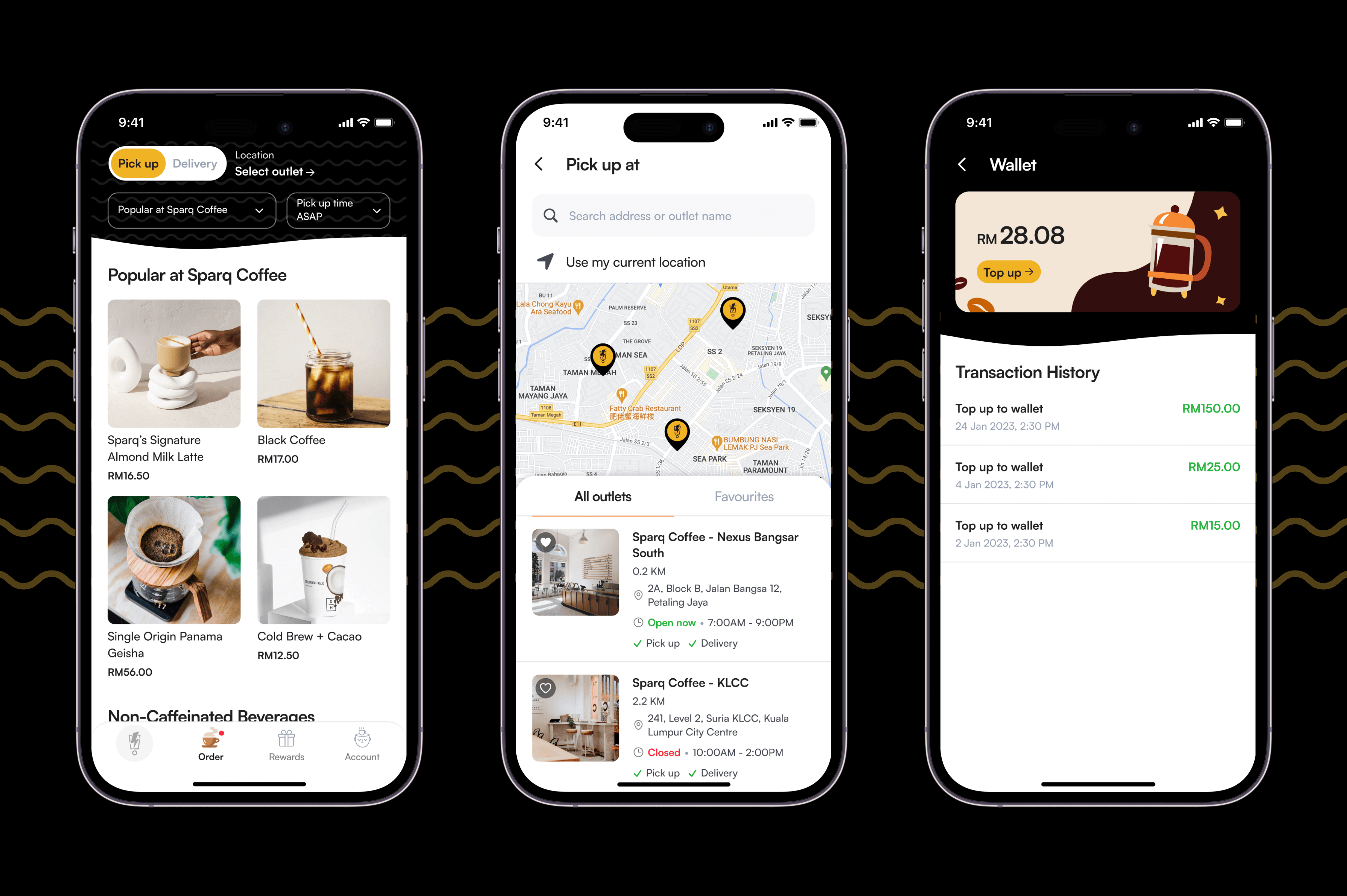 Designing an ordering experience for a local café. | Rachel How