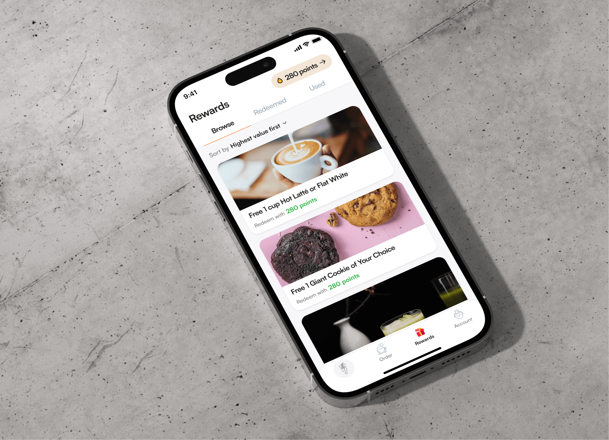 Designing an ordering experience for a local café. | Rachel How