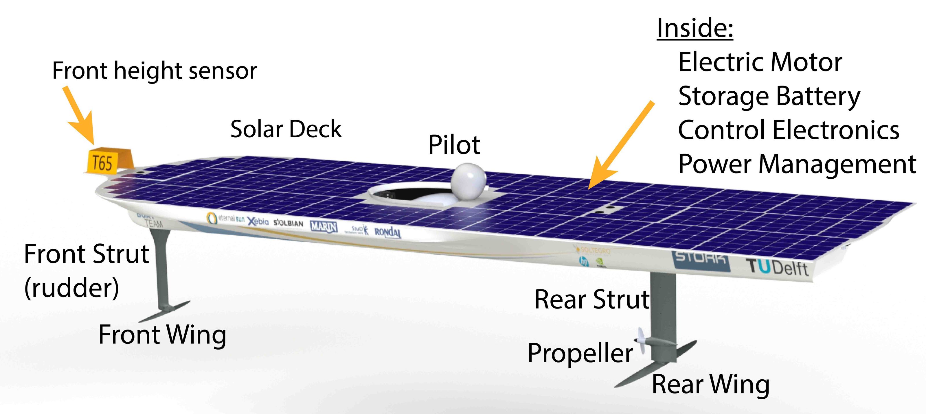 Flying Fish - Award-winning hydrofoil dynamics model