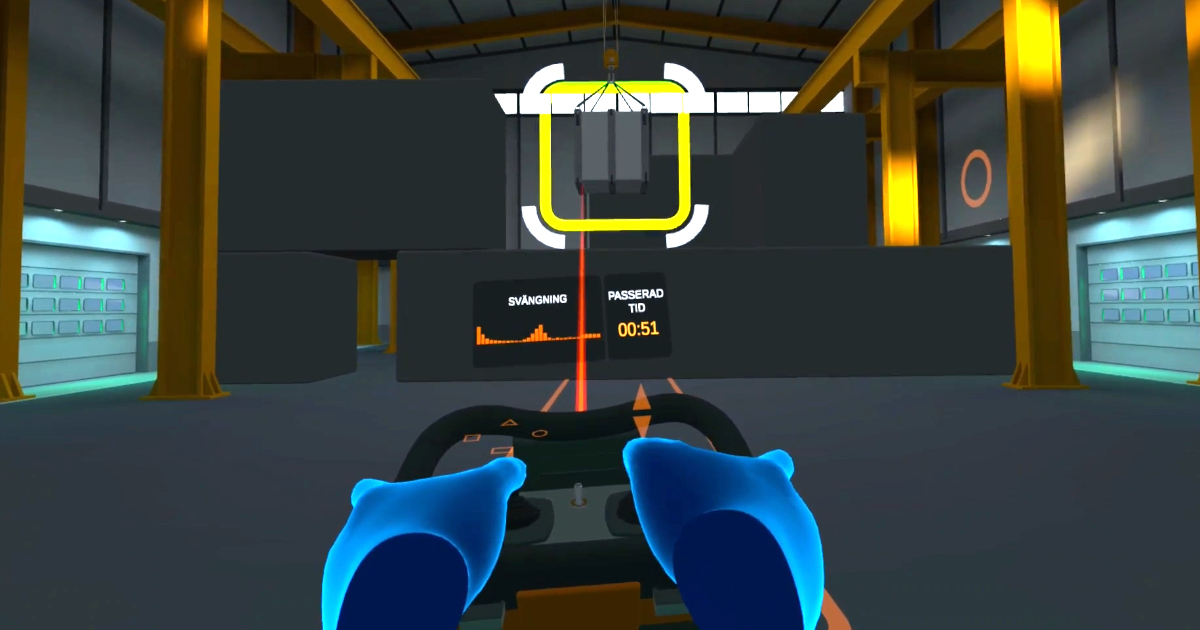 Overhead Cranes Training - a Virtual Reality training programme by Gleechi