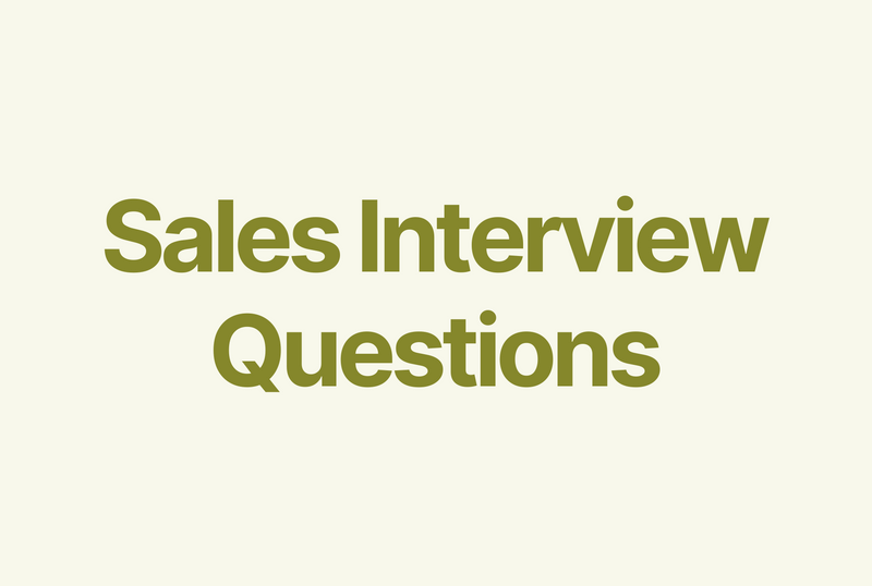 39 Sales Interview Questions (& How to Prepare for them)