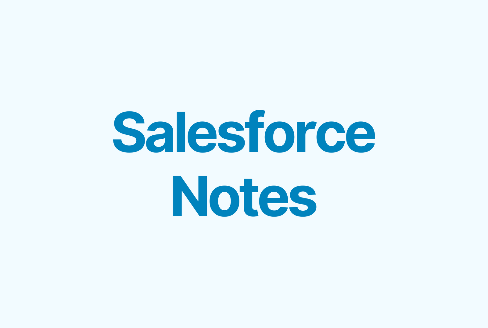 The Complete Guide To Salesforce Forecasting