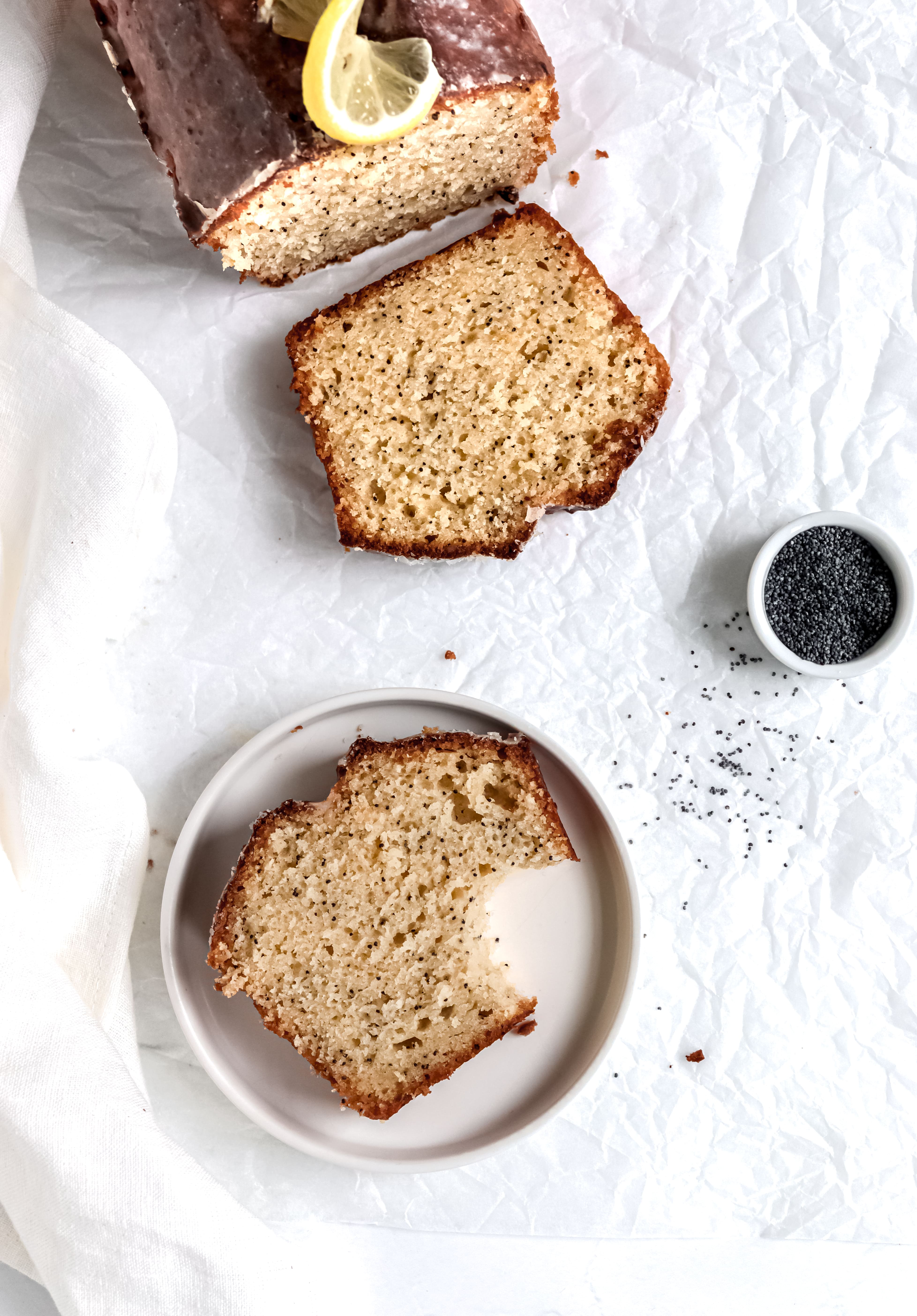 Lemon Poppyseed Loaf Cake