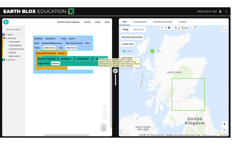 New satellite data learning tool brings EO to the next generation ...