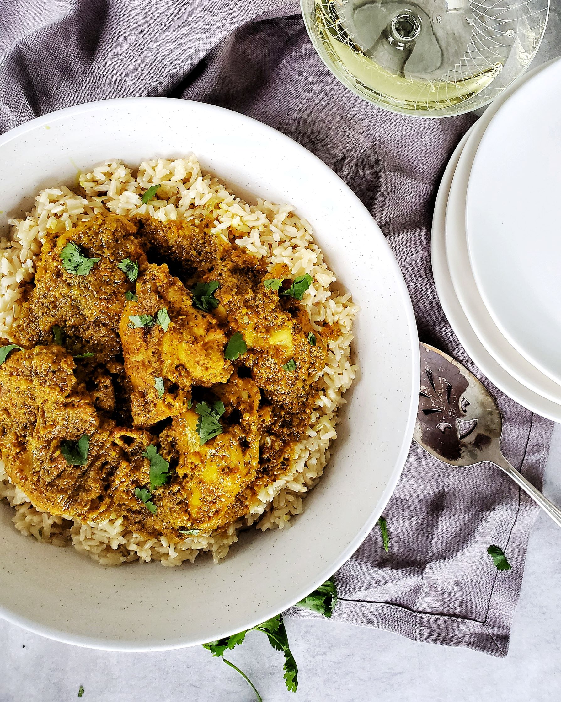 Trinidadian Style Curry Chicken