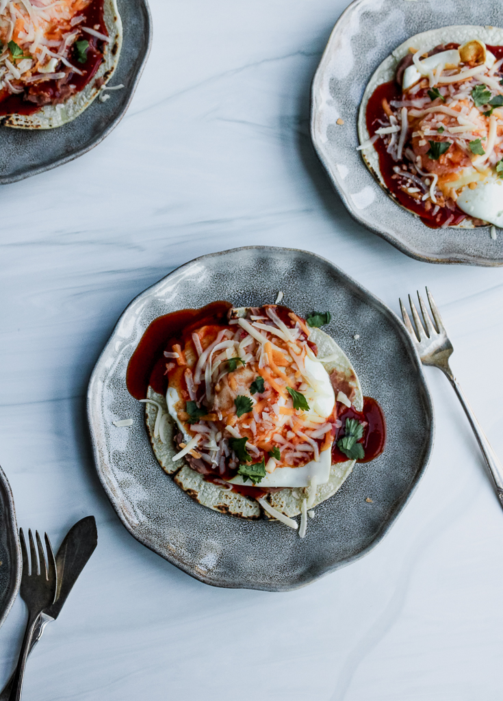 Easy New Mexico Style Huevos Rancheros