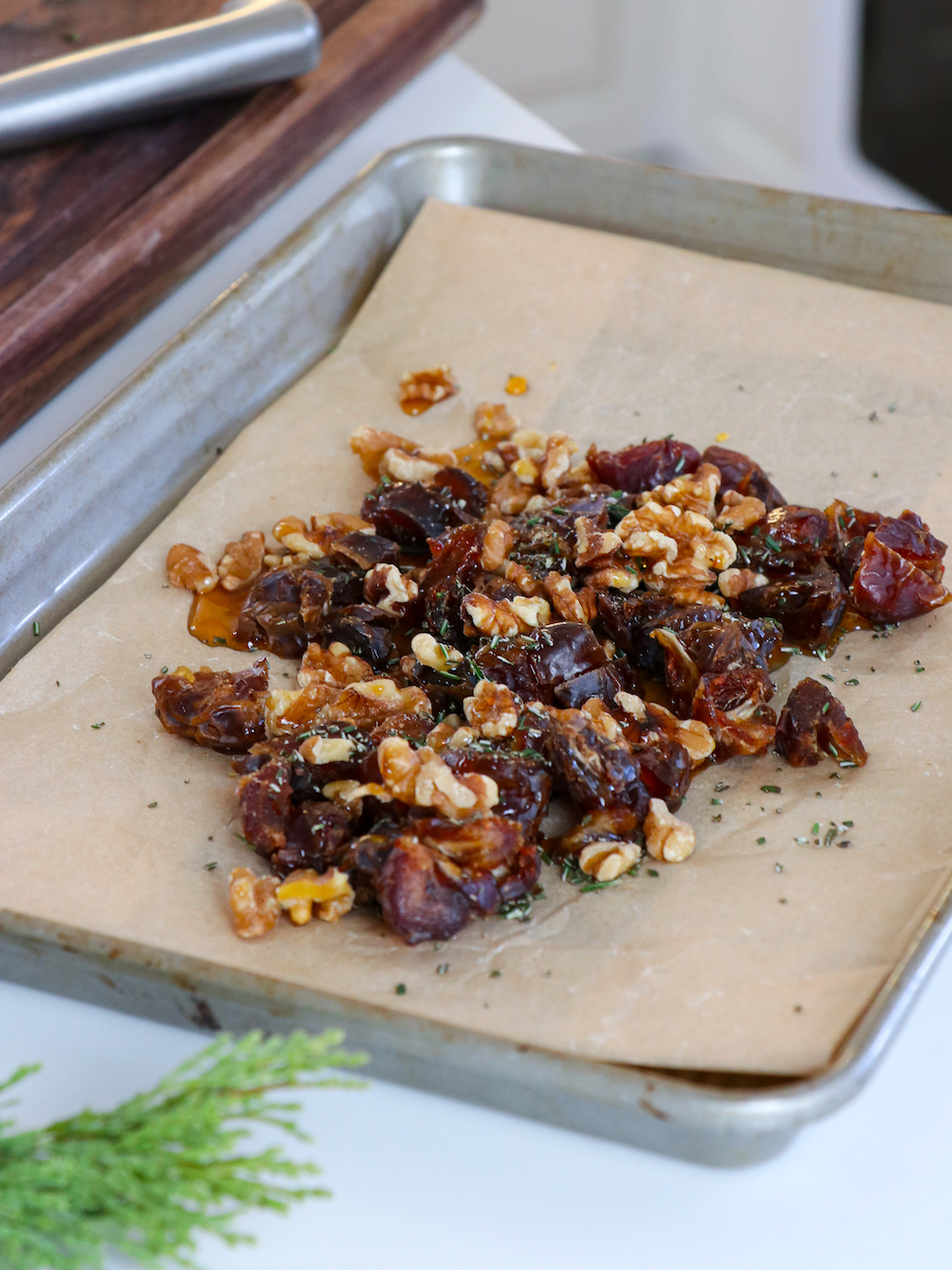 Whipped Ricotta with Crunchy Maple Dates & Walnuts - BRIGHT MOMENT CO.