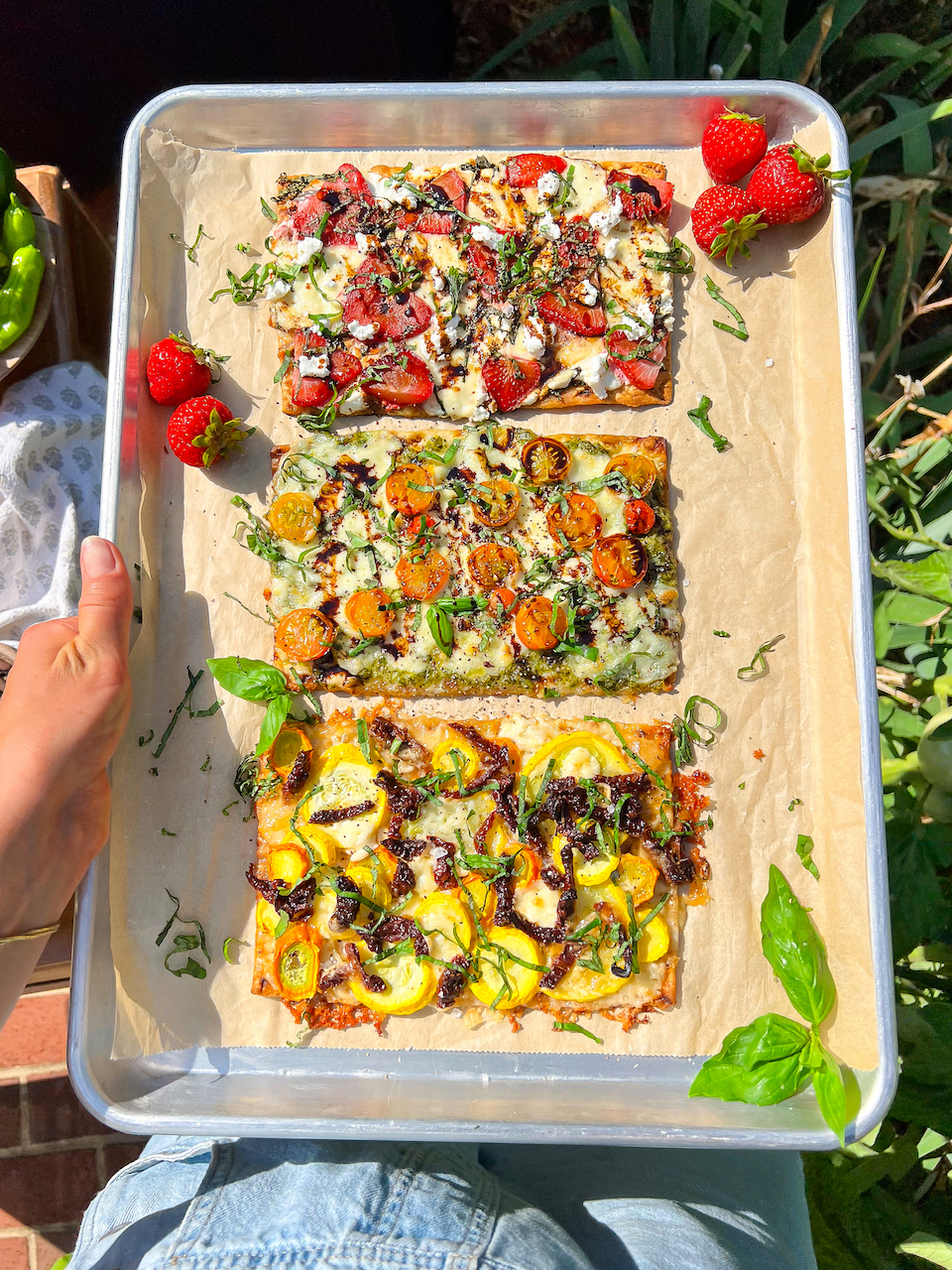 3 Summer Flatbread Varieties - BRIGHT MOMENT CO.