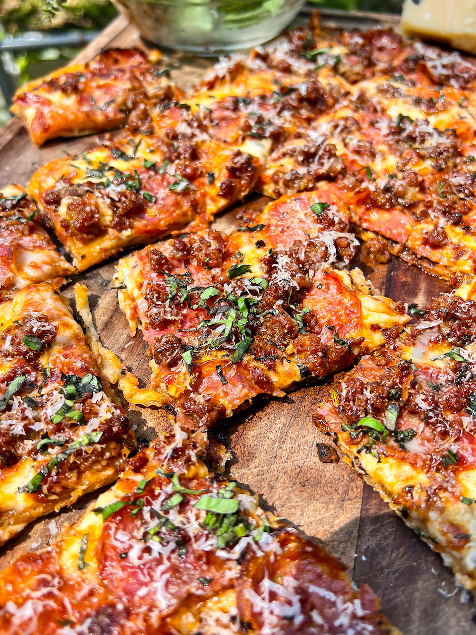 Tavern-Style Sourdough Pizza (Thin Crispy Pizza Crust) - BRIGHT MOMENT CO.