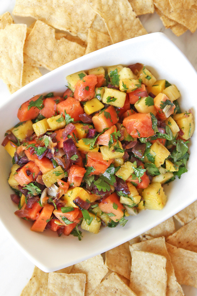 The ULTIMATE Fruit Salsa Guide + Infinite Variations
