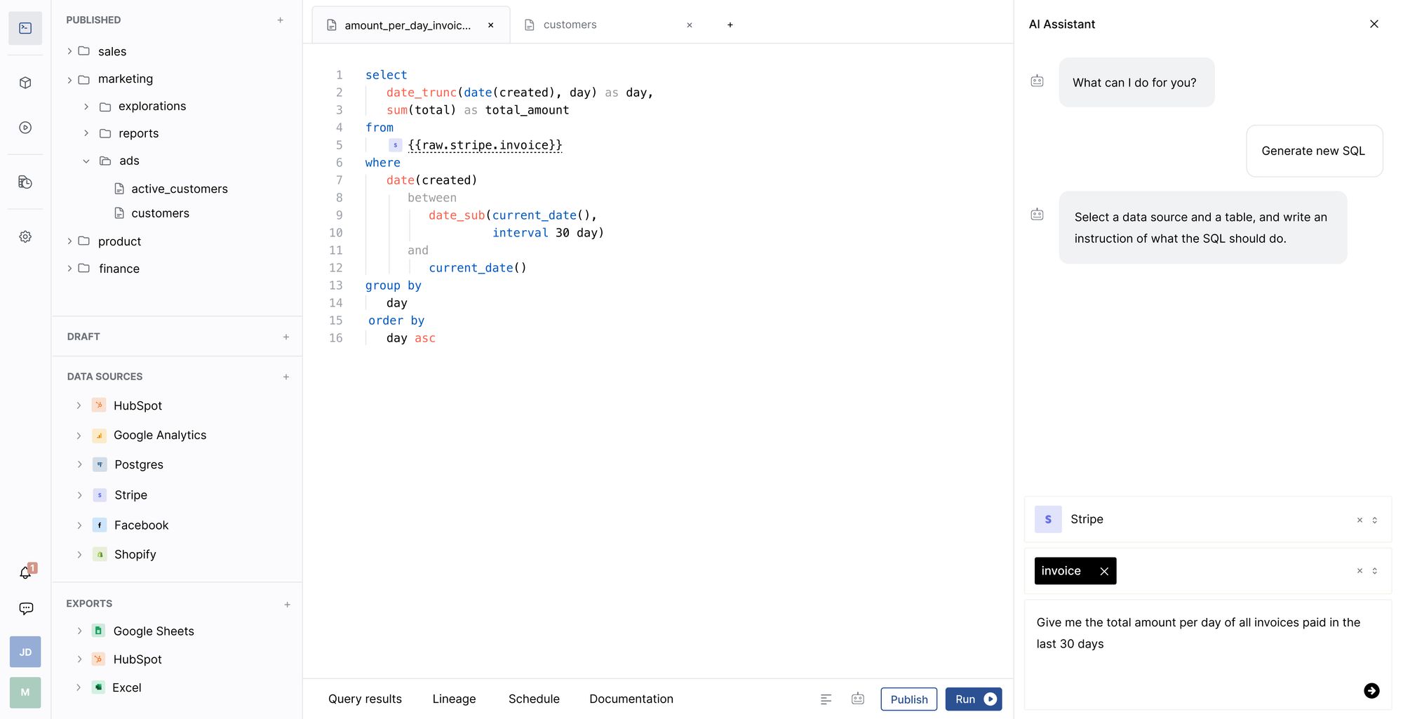 Weld | Simplify your analytics and data engineering