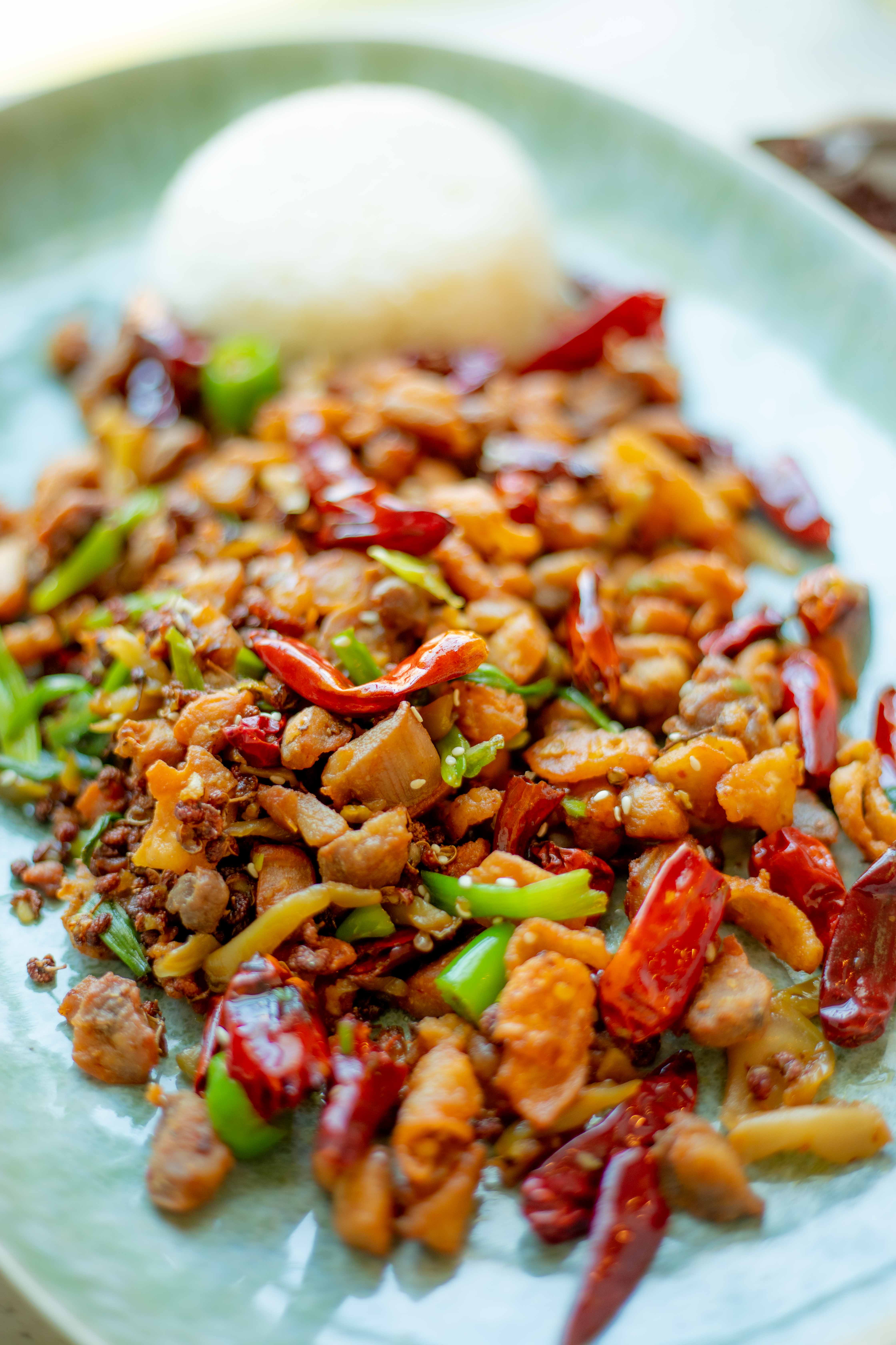 Chongqing Spicy Crispy Chicken
