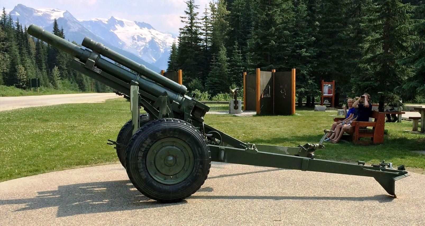 Artillery in Canada (1) British Columbia: Nanaimo, Naramata, North ...