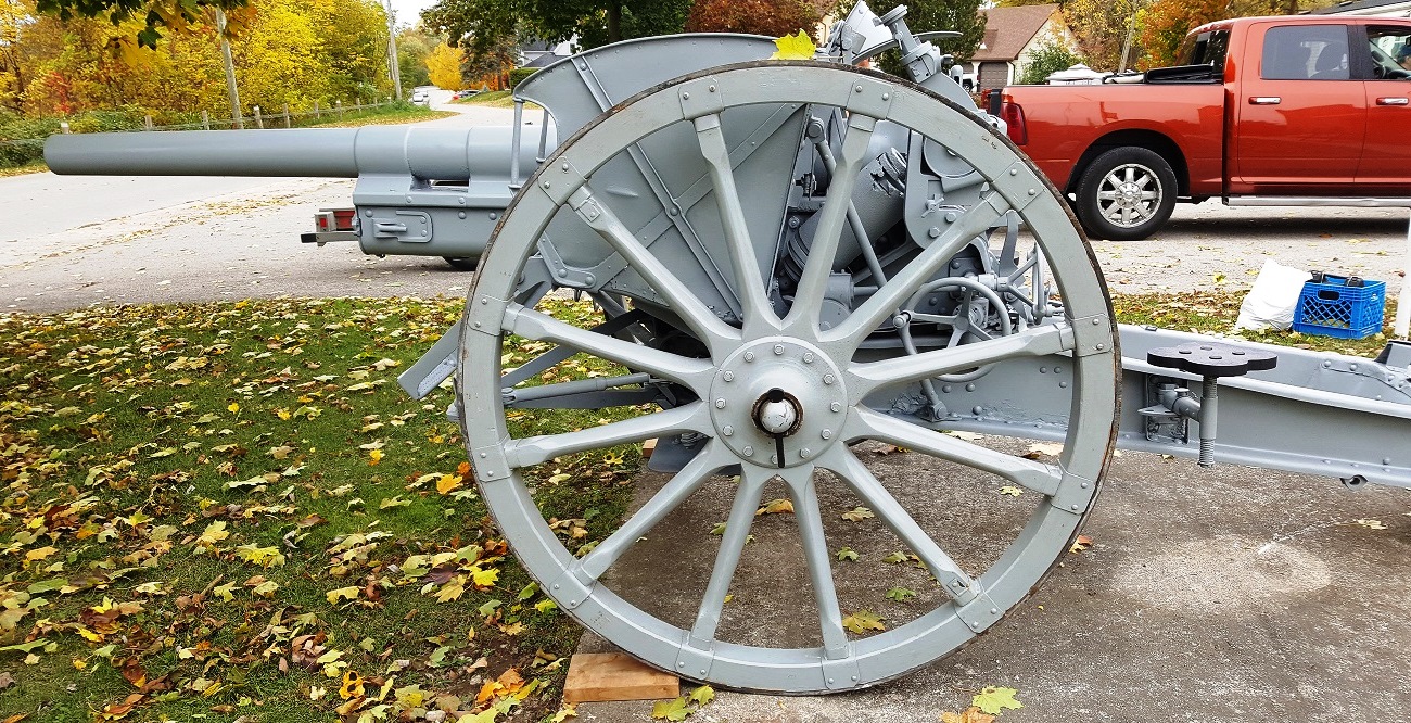 Artillery in Canada (5) Ontario: Wallaceburg, Wasaga Beach, Waterdown ...