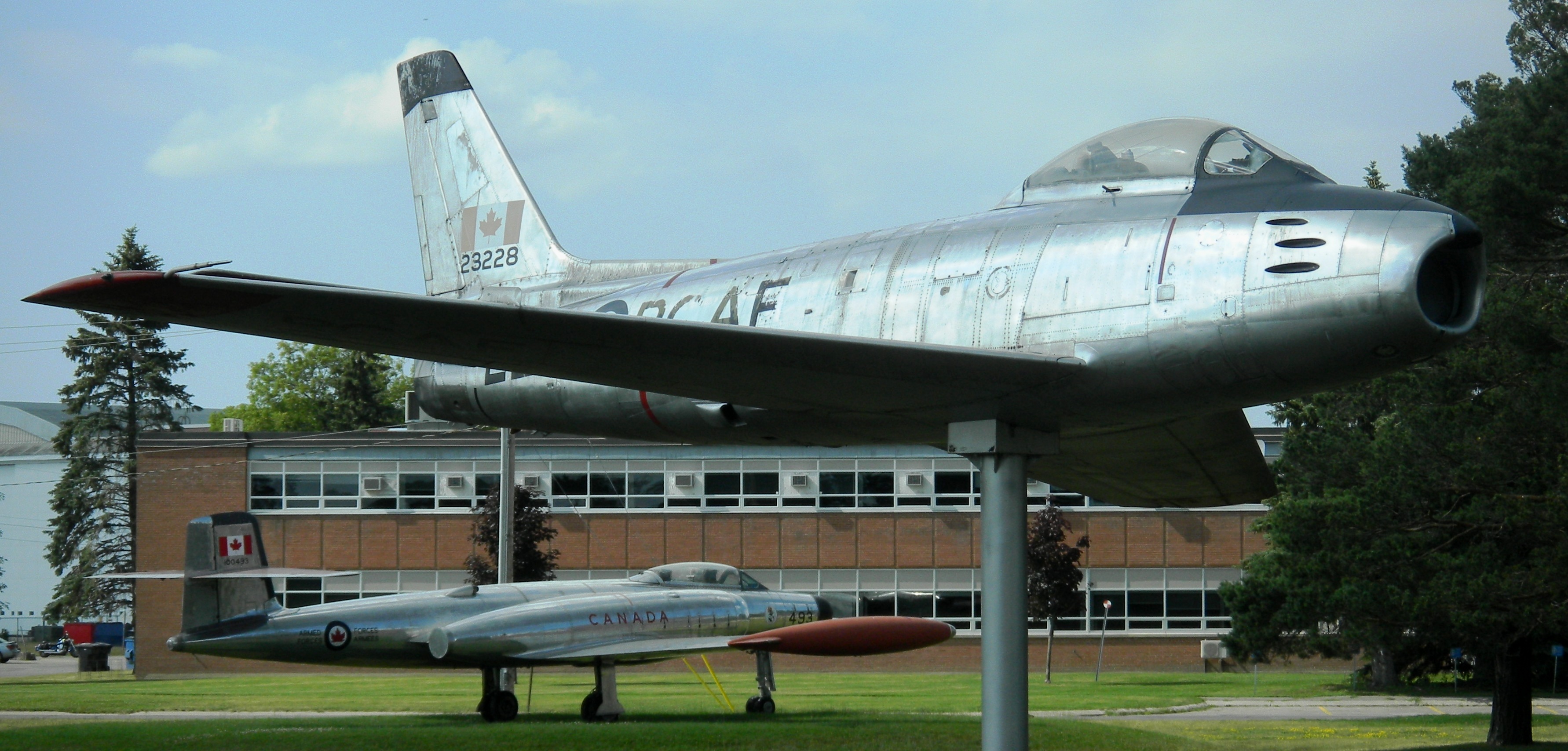 Canadian Warplanes (5) Ontario, CFB Borden, Base Borden Military Museum
