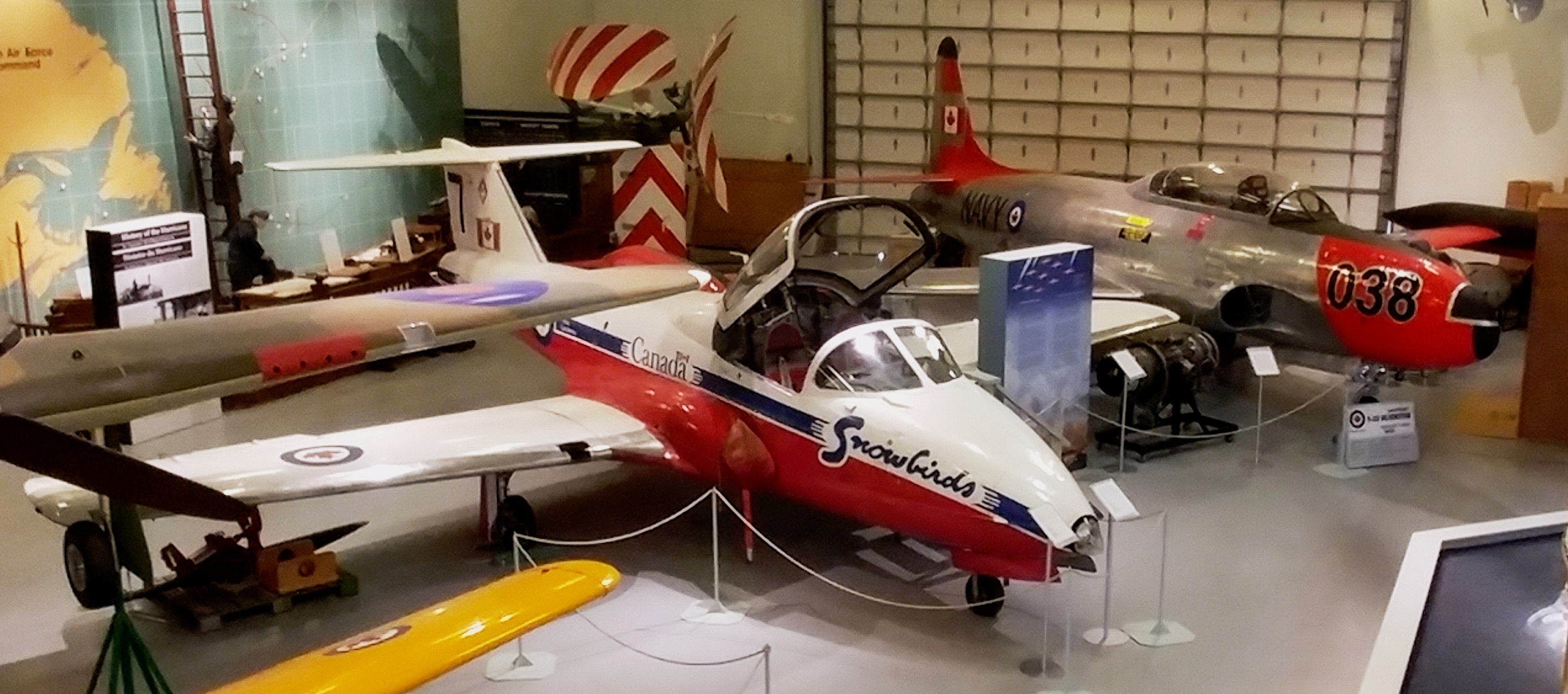 Canadian Warplanes (9) Nova Scotia, CFB Shearwater Aviation Museum