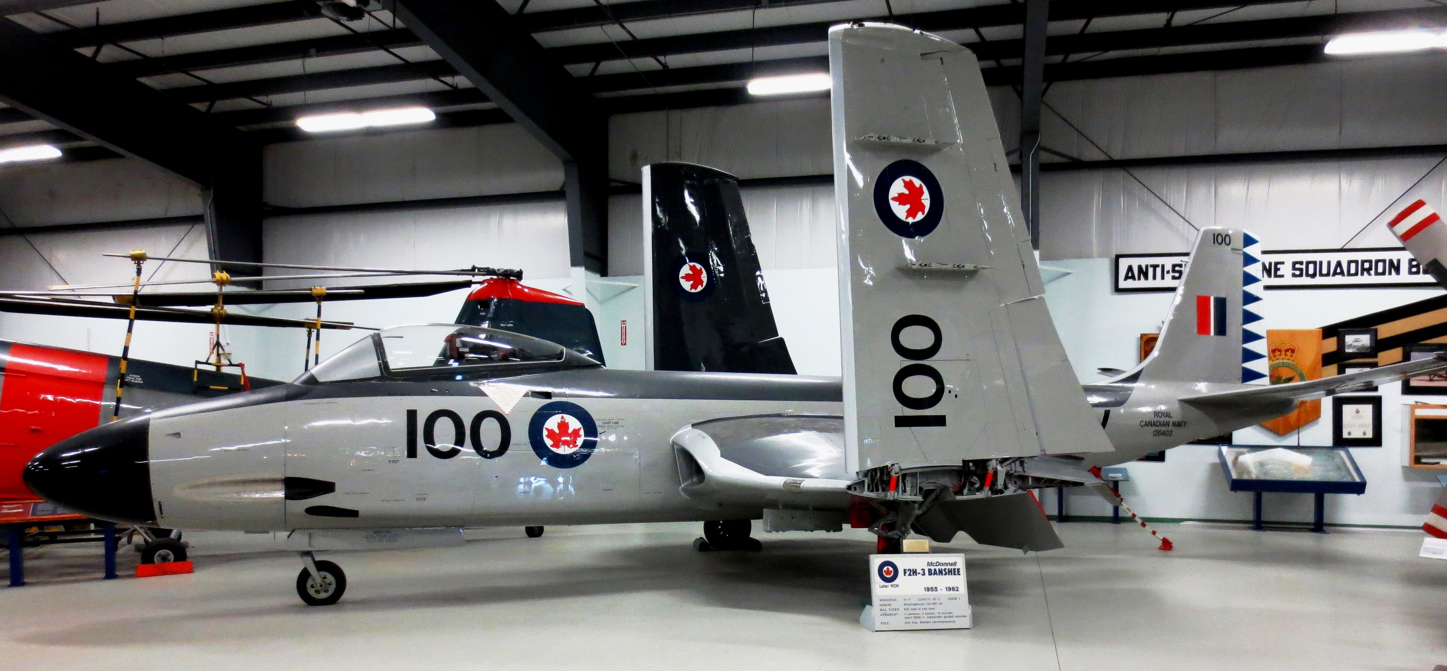 Canadian Warplanes (9) Nova Scotia, CFB Shearwater Aviation Museum