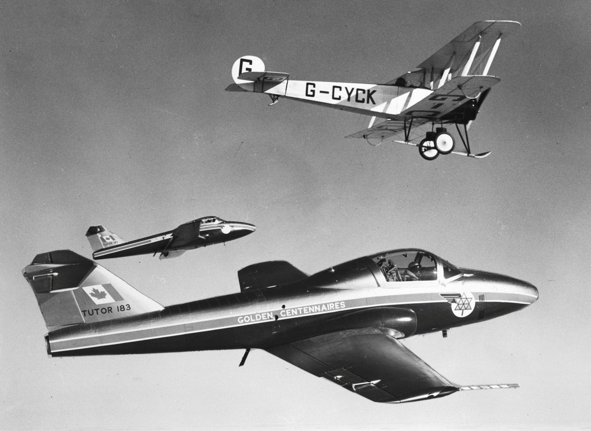 Canadian Warplanes 6 Jets Canadair CT 114 Tutor