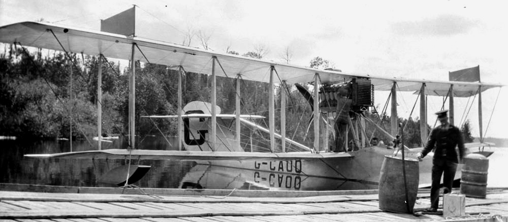 Canadian Warplanes 2: Curtiss HS-2L biplane