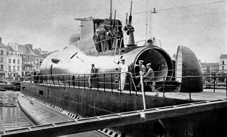 French Cruiser Submarine FS Surcouf (NN-3), lost 18 Feb 1942