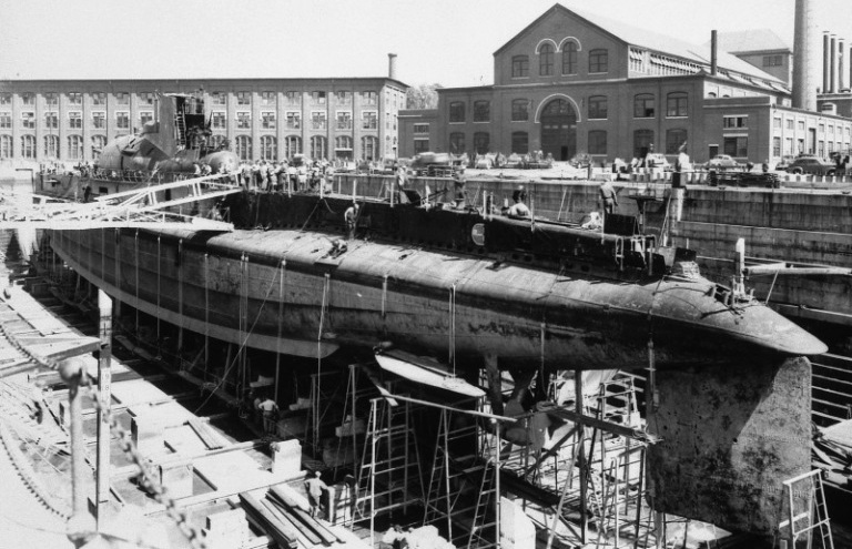 French Cruiser Submarine FS Surcouf (NN-3), lost 18 Feb 1942