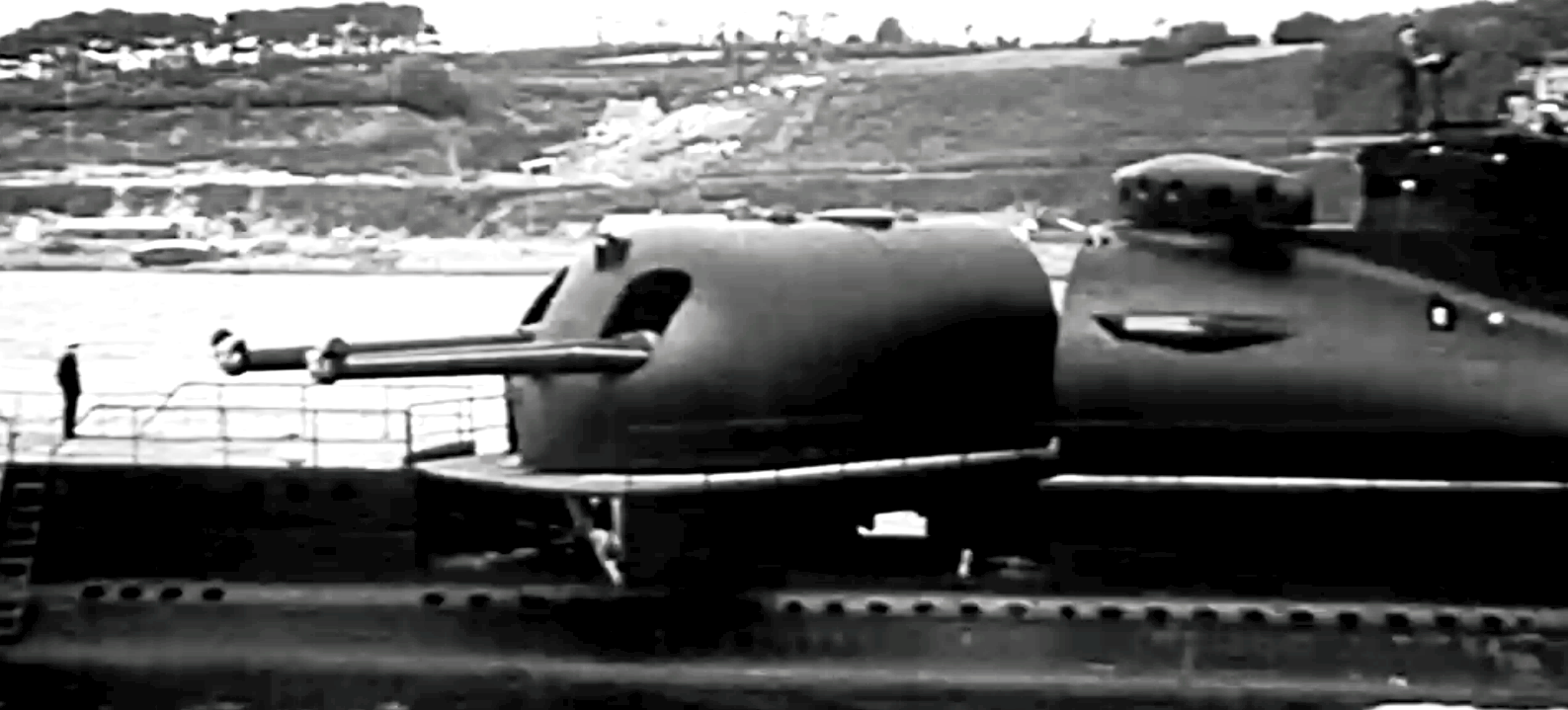 French Cruiser Submarine FS Surcouf (NN-3), lost 18 Feb 1942