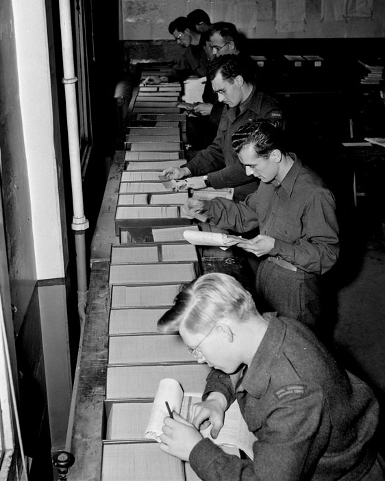 First Canadian Army in the North West Europe campaign, 1944-1945, Order ...