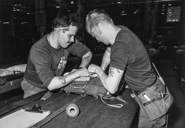 Canadian Military Parachute Riggers “I Will Be Sure Always”