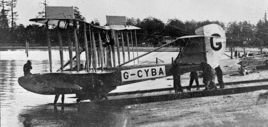Canadian Warplanes 2: Curtiss HS-2L biplane