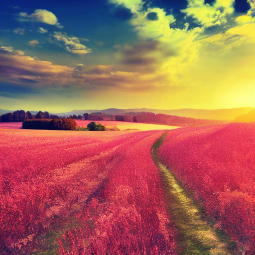 wallpaper landschaft - KI-generierte Bilder