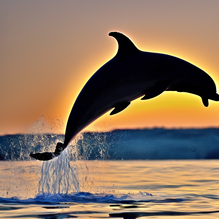 bilder von delfinen - KI-generierte Bilder