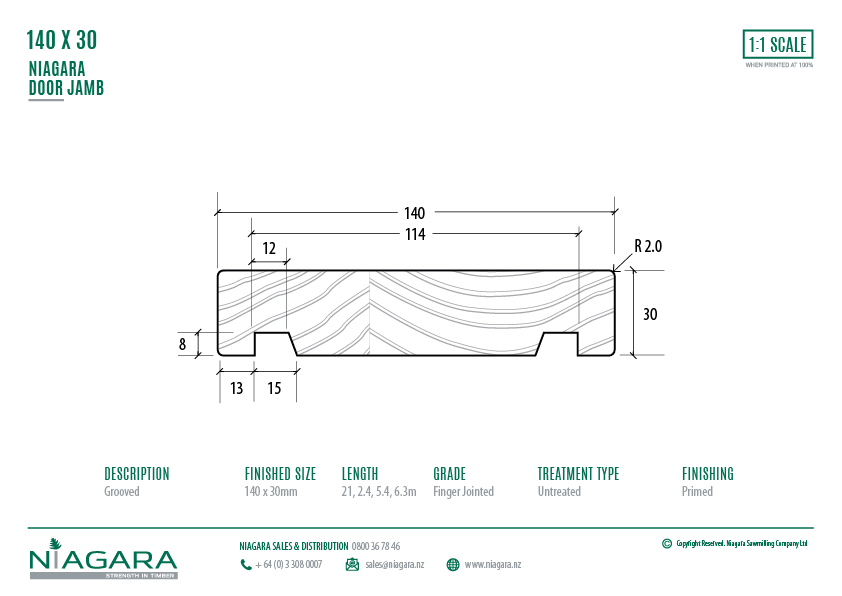 Door Jamb Profiles