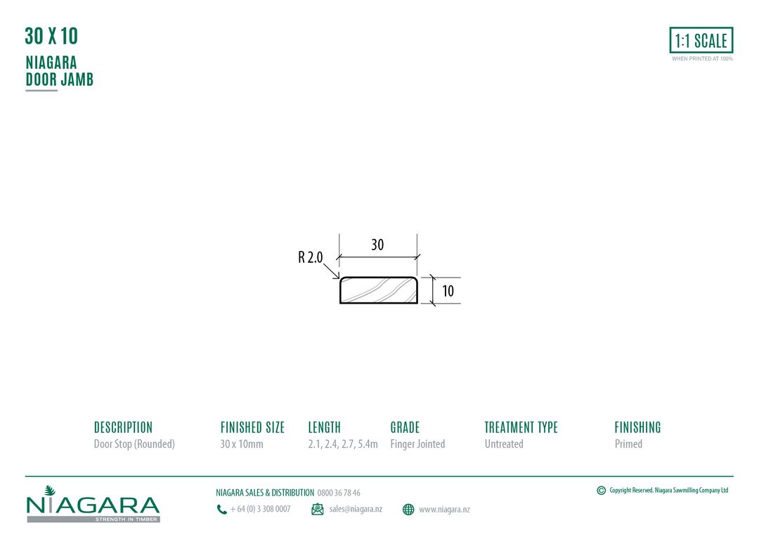 Door Jamb Profiles