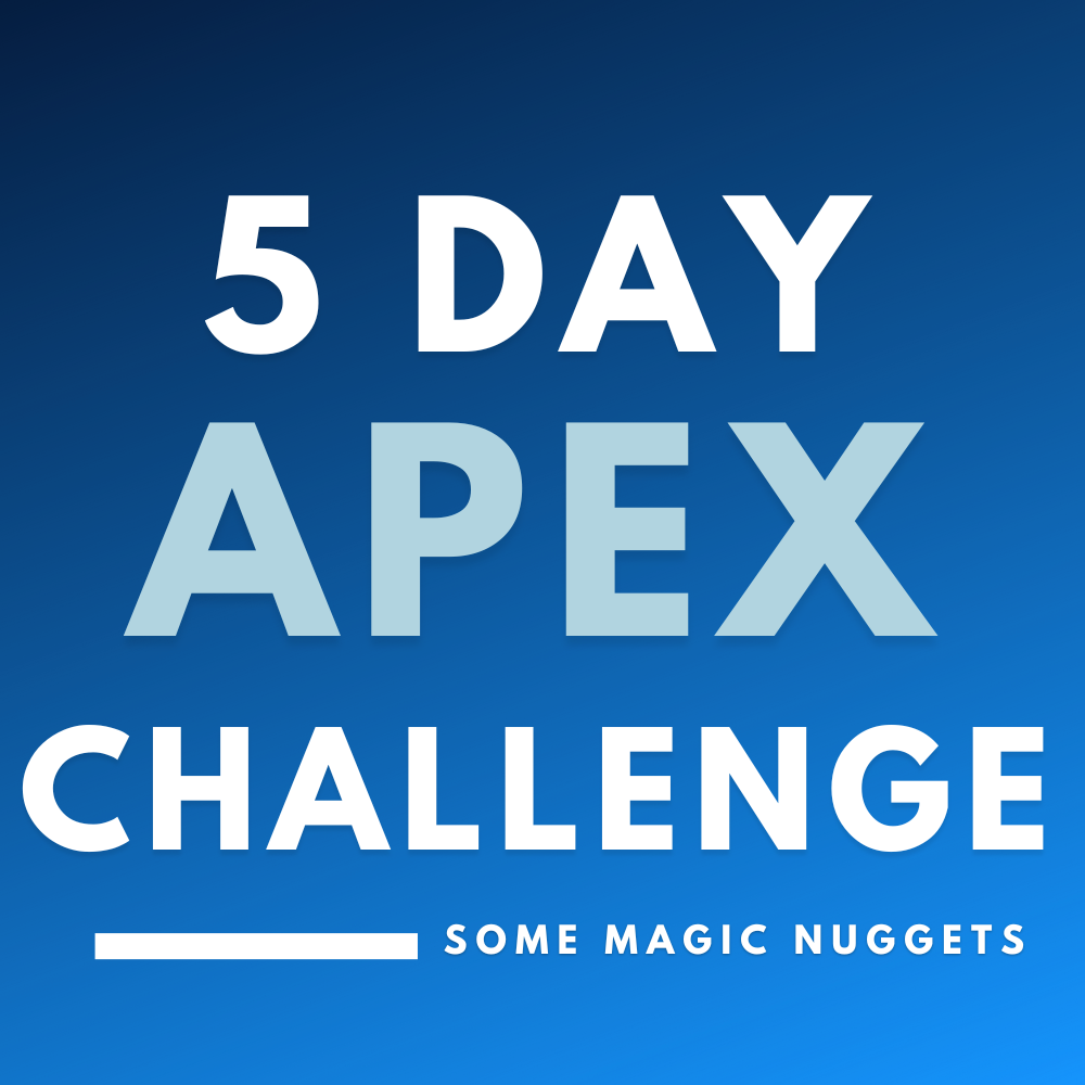 FREE 5 Day Apex Challenge - Learn Salesforce Development TODAY