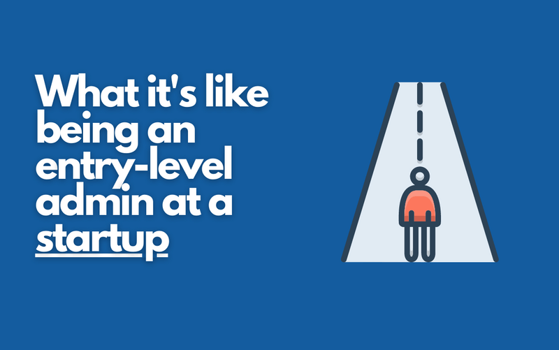 What an entry-level Salesforce admin role at a startup looks like