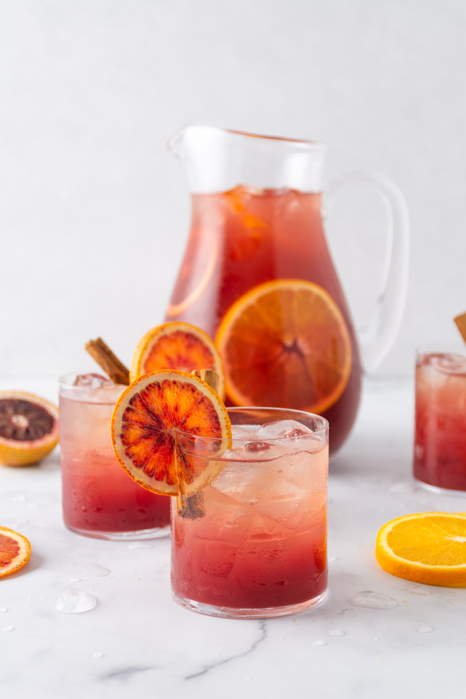 Hibiscus Pomegranate Rum Punch