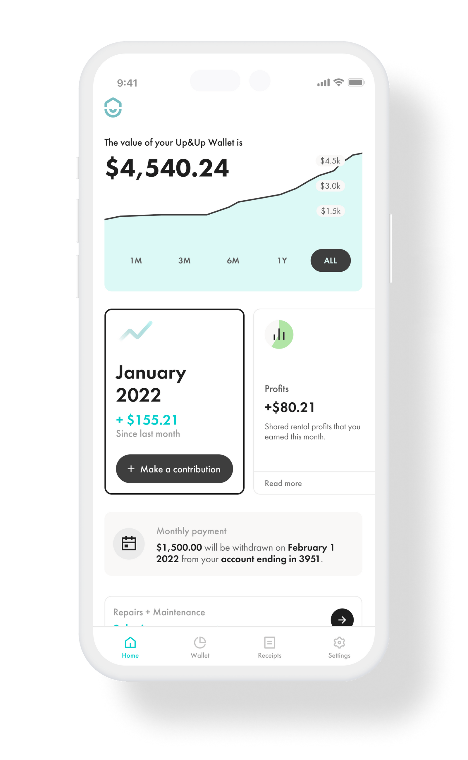 Stop wasting money on rent | Up&Up