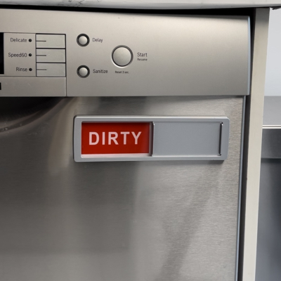 GiftGecko - Part 71 - Magnetic Dishwasher Sign (Clean/Dirty) Amazon Link