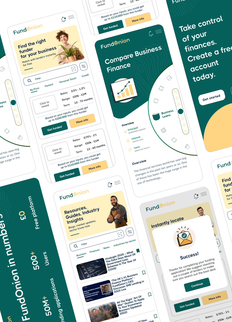 FundOnion - Business Loans, See Rates & Lenders In 90 Seconds