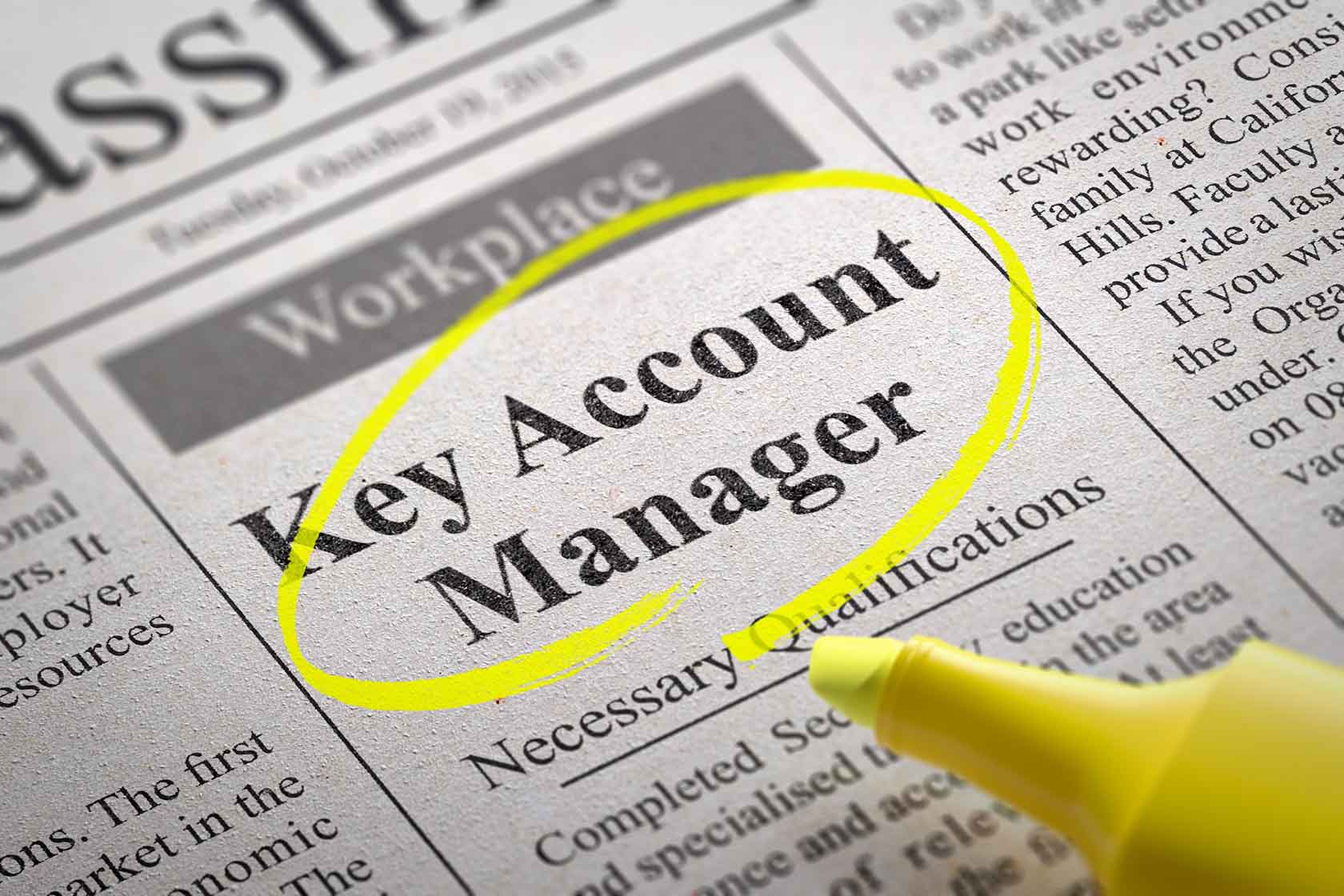 The Key Account Manager in Finance