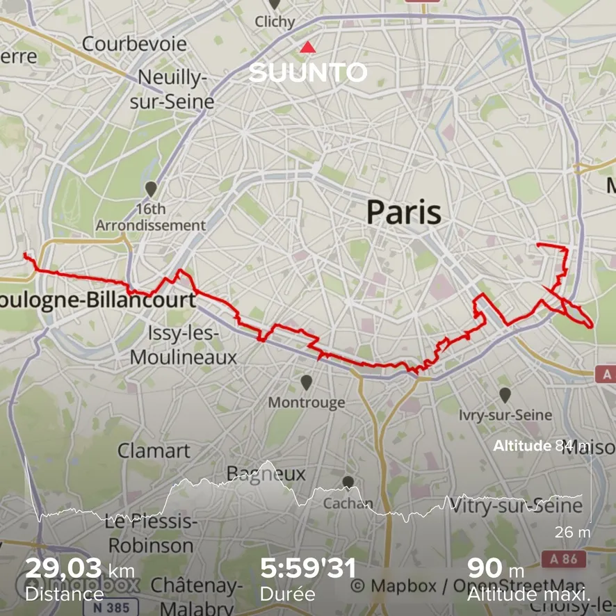 GR75 : Le tour de Paris à pied