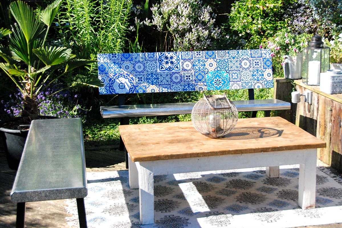 Heated outdoor seating