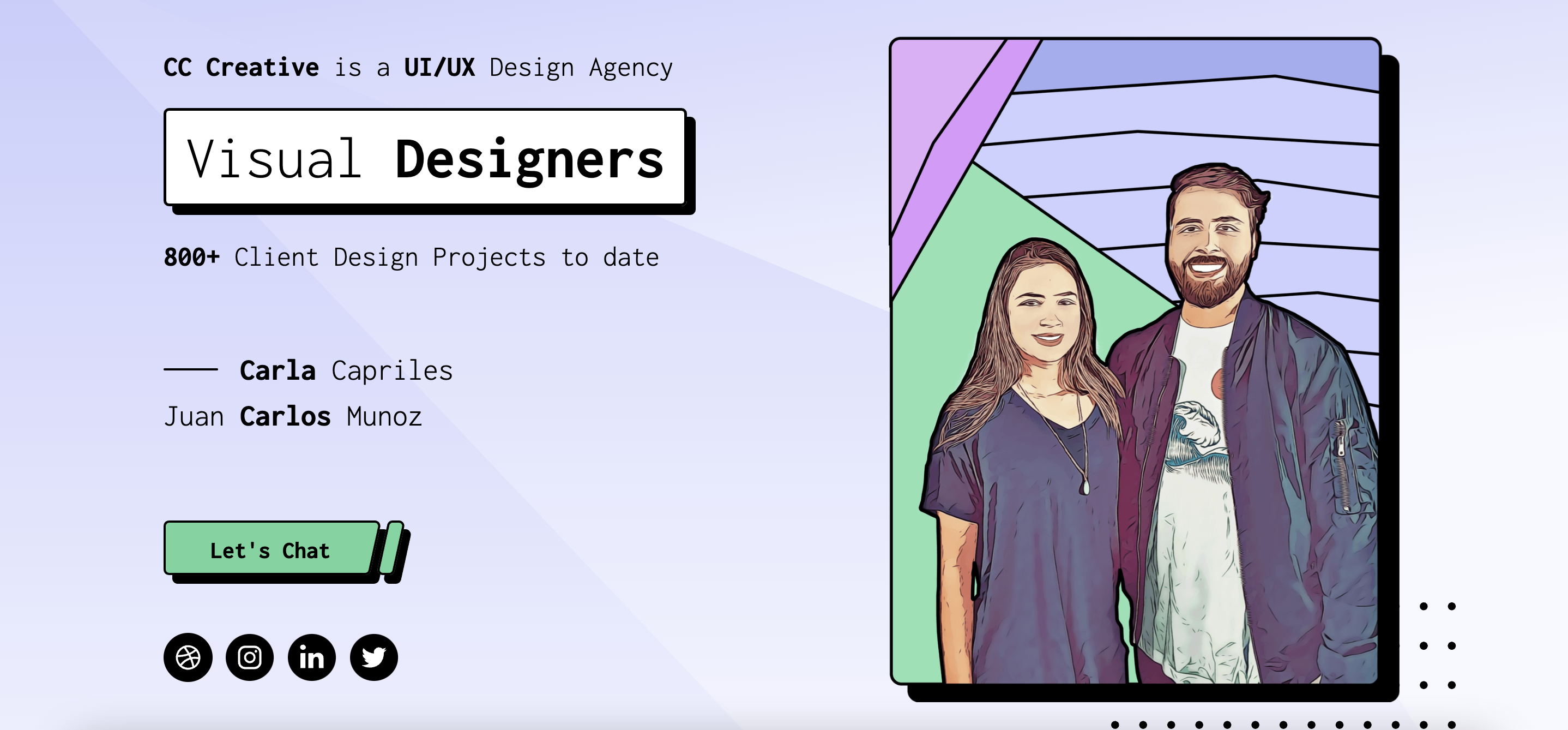 CC Creative UI/UX Design Agency Portfolio