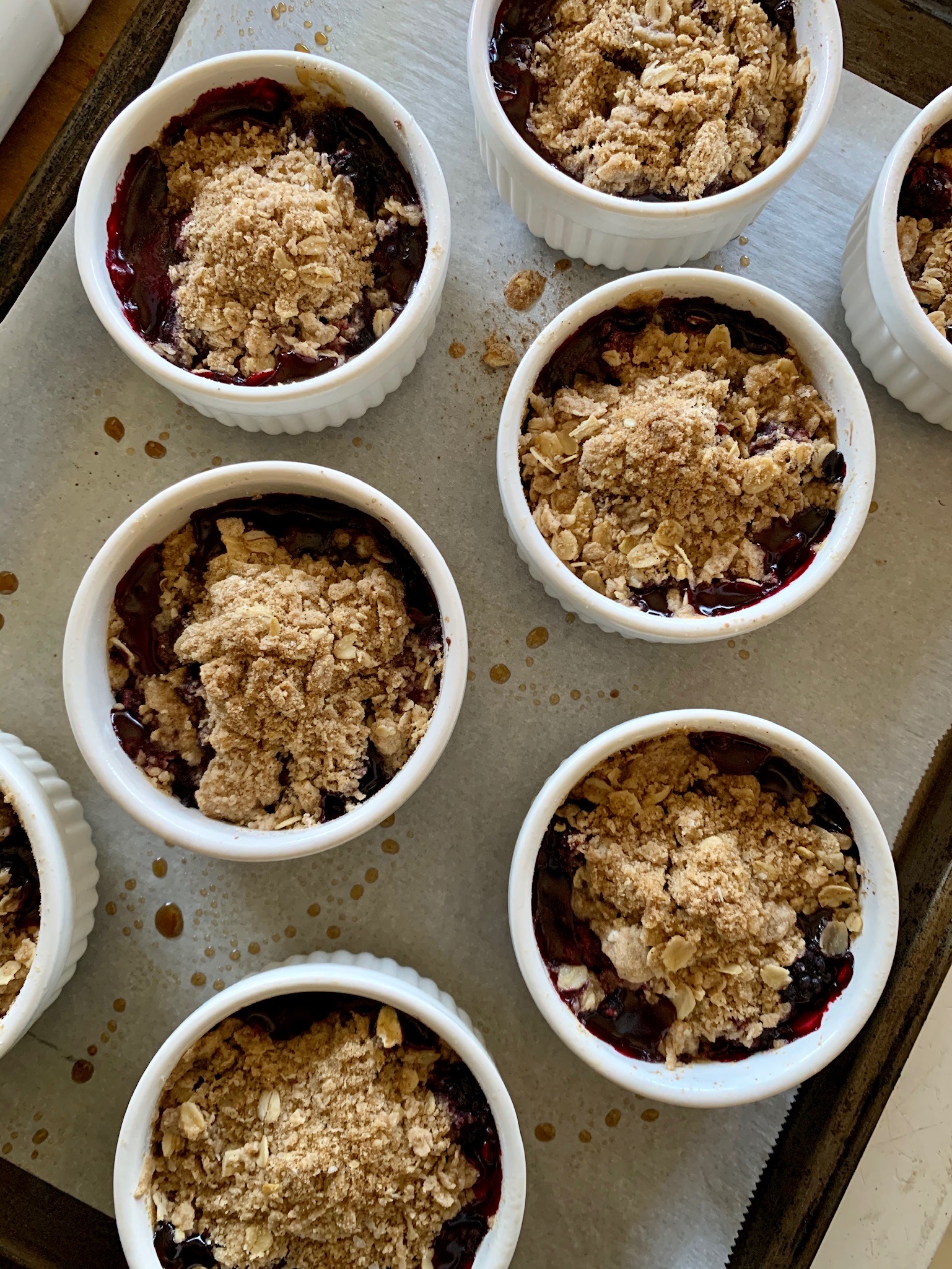 Seasonal Fruit Crisp