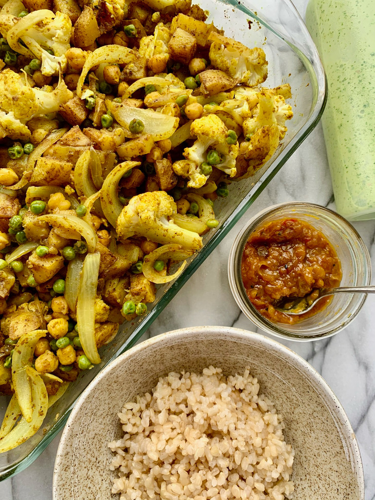 Samosa-Inspired Bowls
