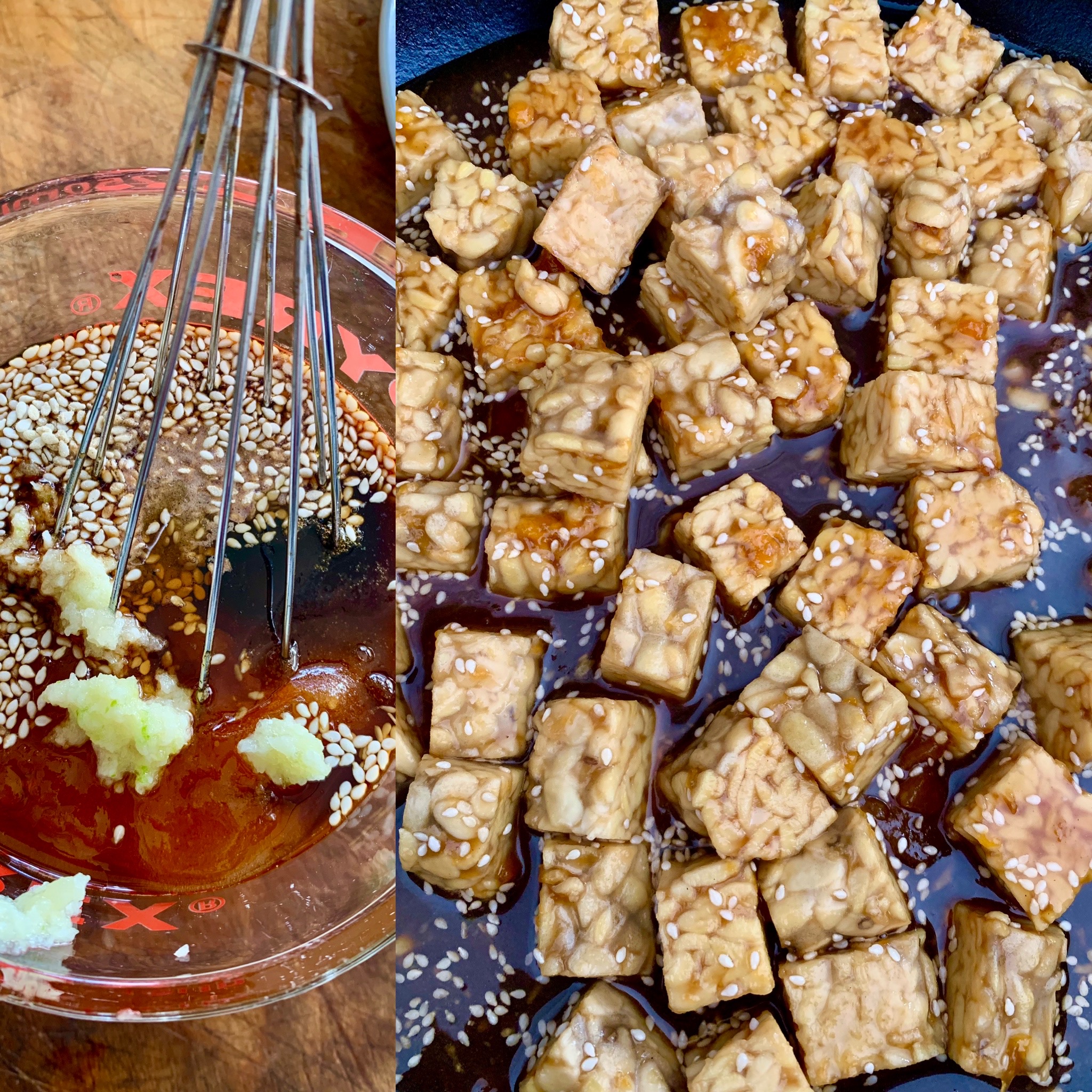 Apricot Sesame Tempeh