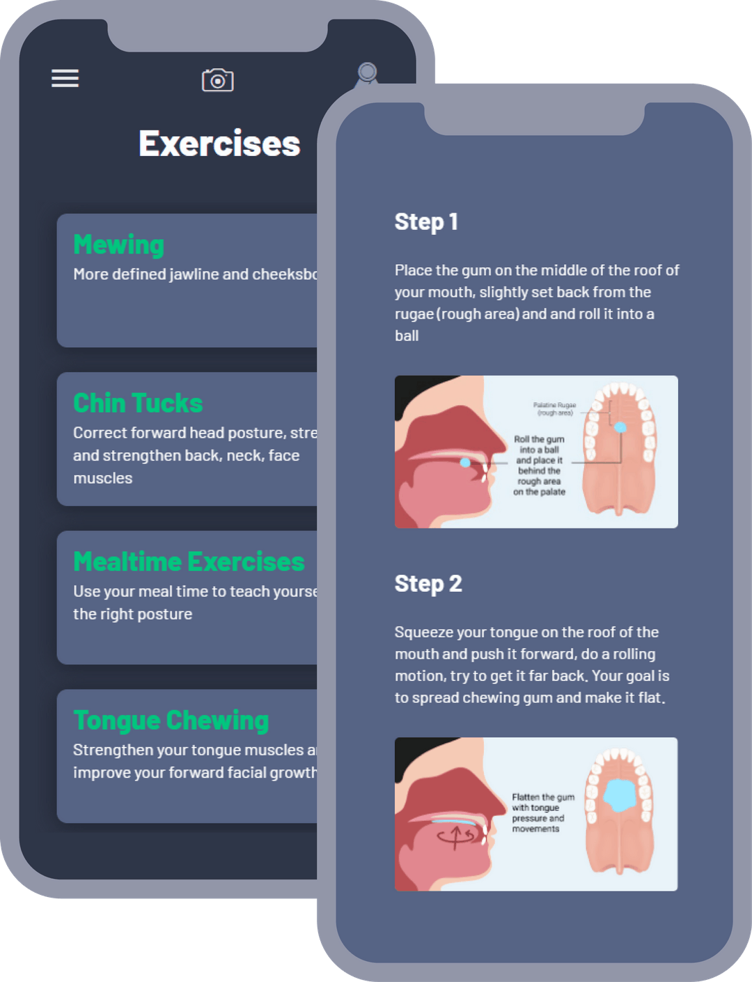 MEWING APP: Your Personal Mewing Coach. Get a Better Jawline, Fix Weak ...