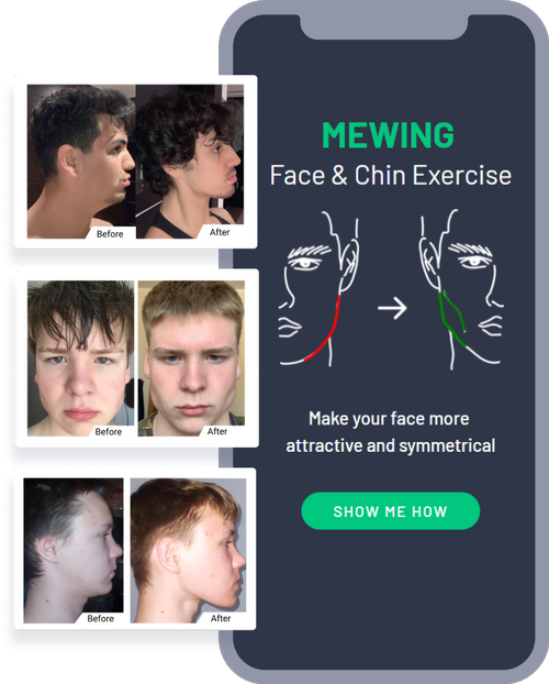 MEWING APP: Your Personal Mewing Coach. Get a Better Jawline, Fix Weak ...